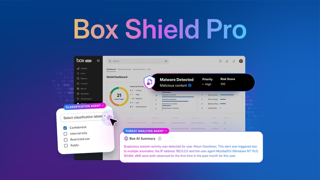 Box Announces Box Shield Pro to Deliver the Next-Generation of Content ...